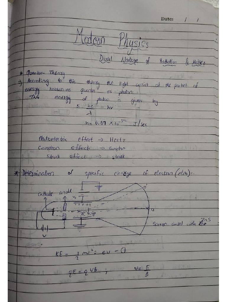 Dual Nature of Light | PDF
