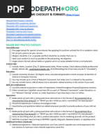 FAANG Resume Template Guide | PDF | Résumé | Computer Programming