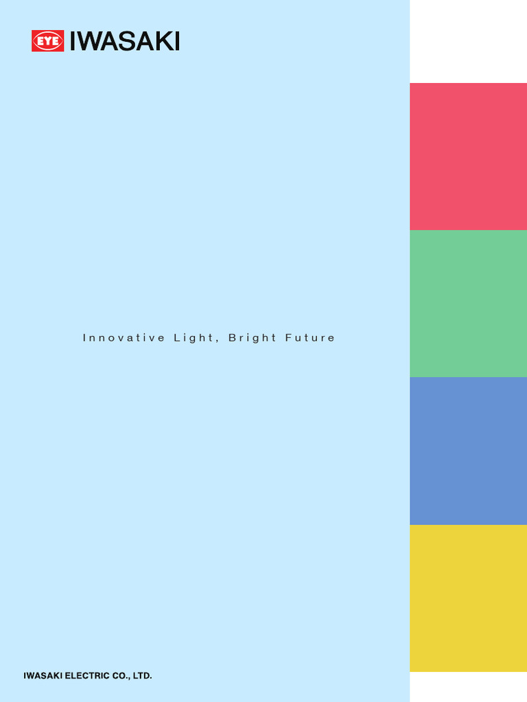 Iwasaki Lc2020 | PDF | Light Emitting Diode | Electromagnetic Radiation