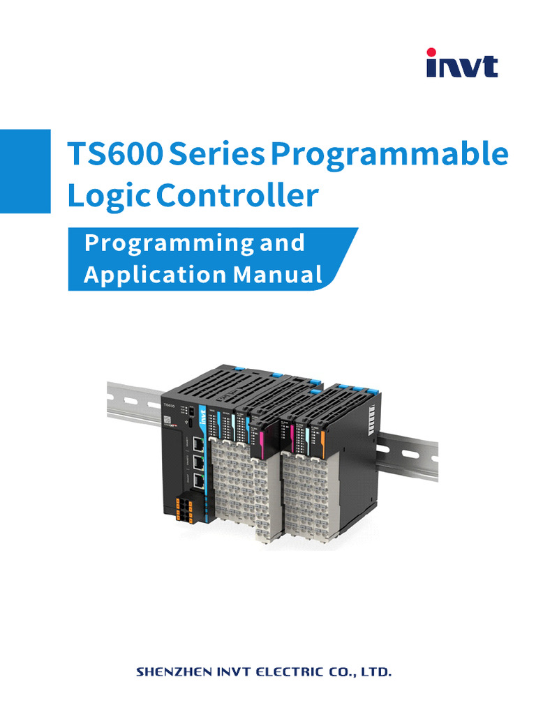 TS600 Series PLC Programming and Applicaiton Manual - V1.2 | PDF | Programmable Logic Controller ...