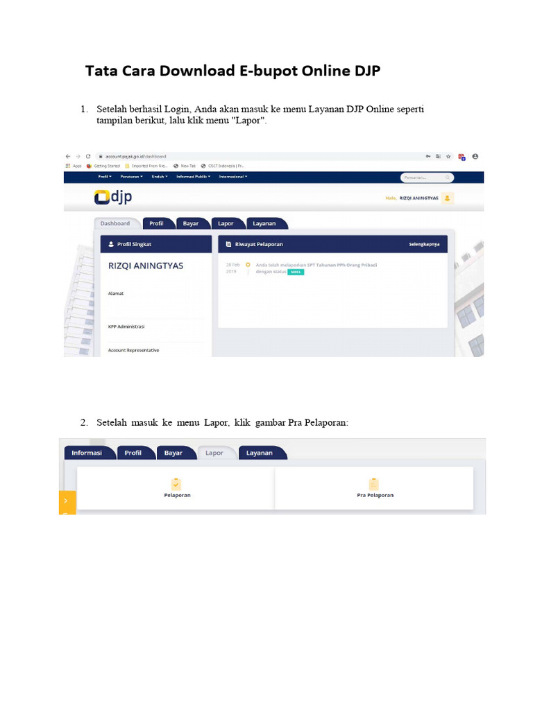 Cara Download E-bupot PPh 15 Online | PDF