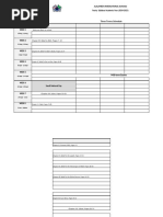 Weekly Quran Study Timetable | PDF | Quran | Islam
