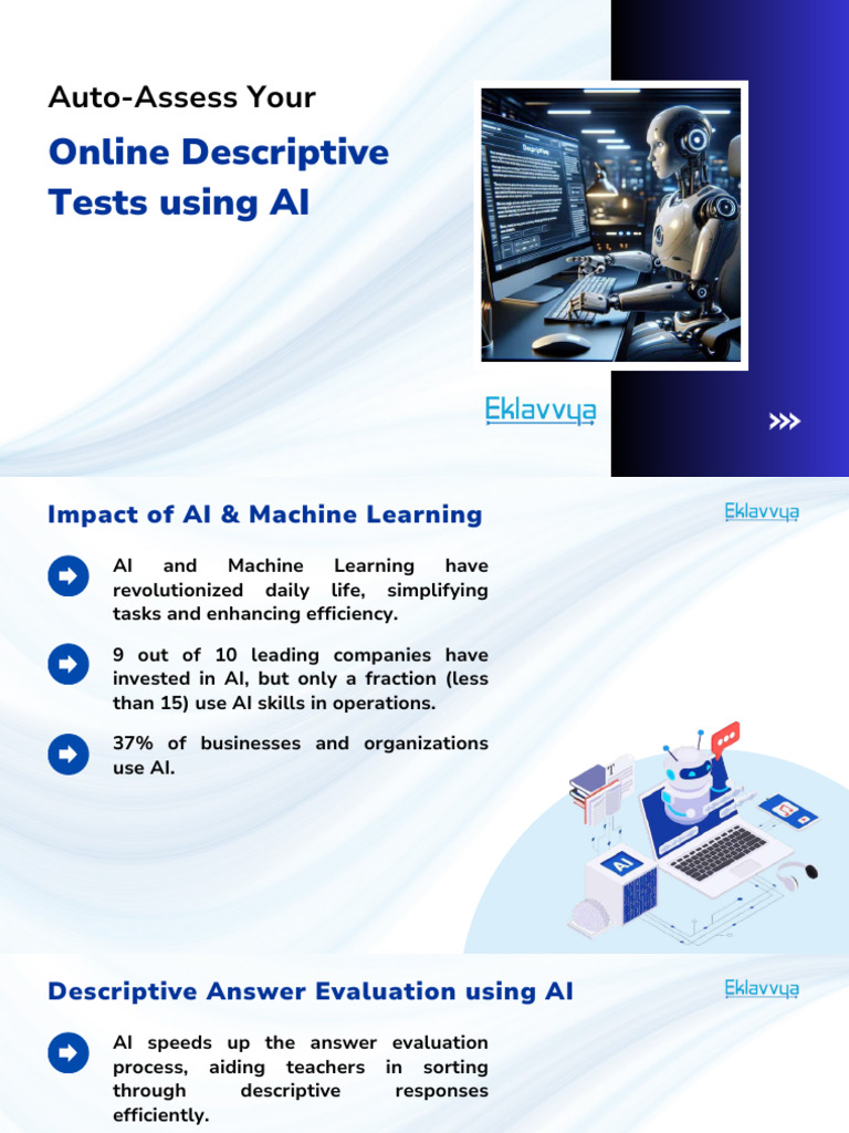 AI-Powered-Descriptive-Answer-Evaluation-Presentation | PDF | Artificial Intelligence ...