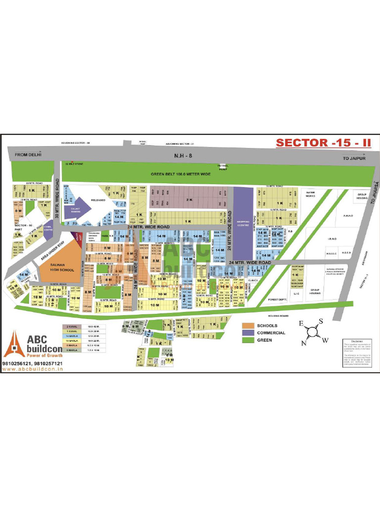 Sector 15 Part 2 Map | PDF