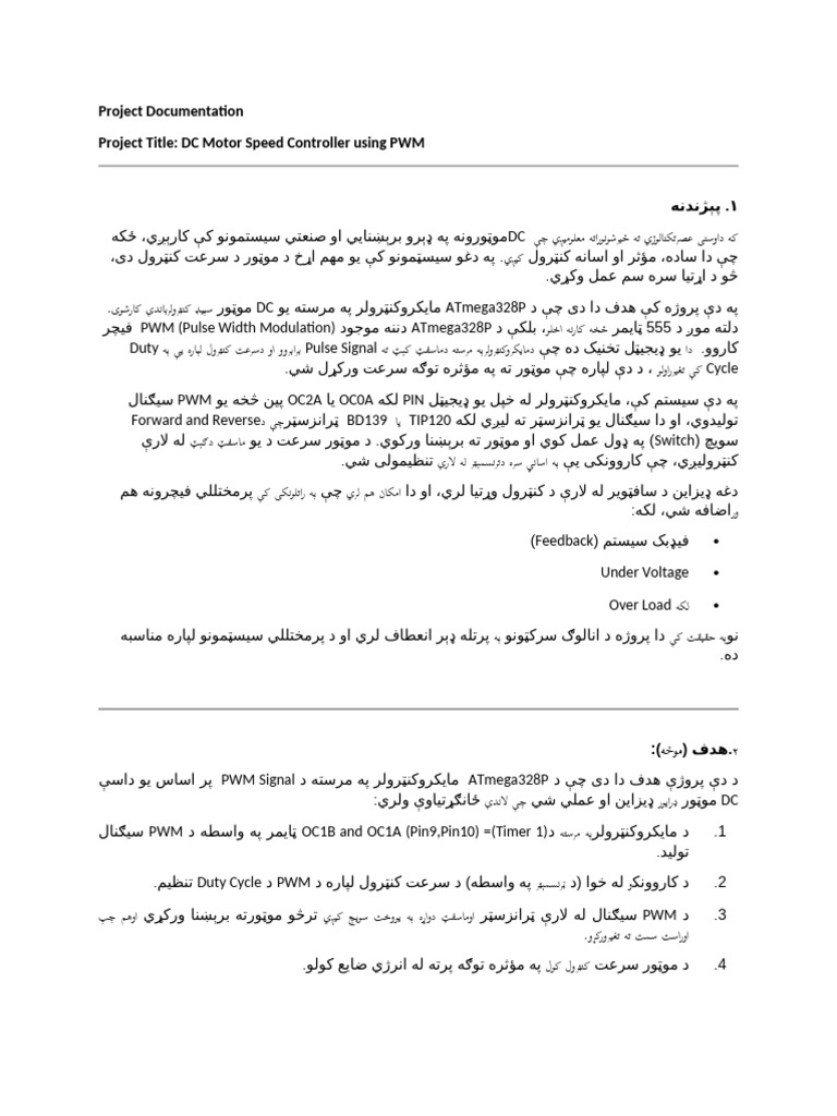 Project Documentation | PDF