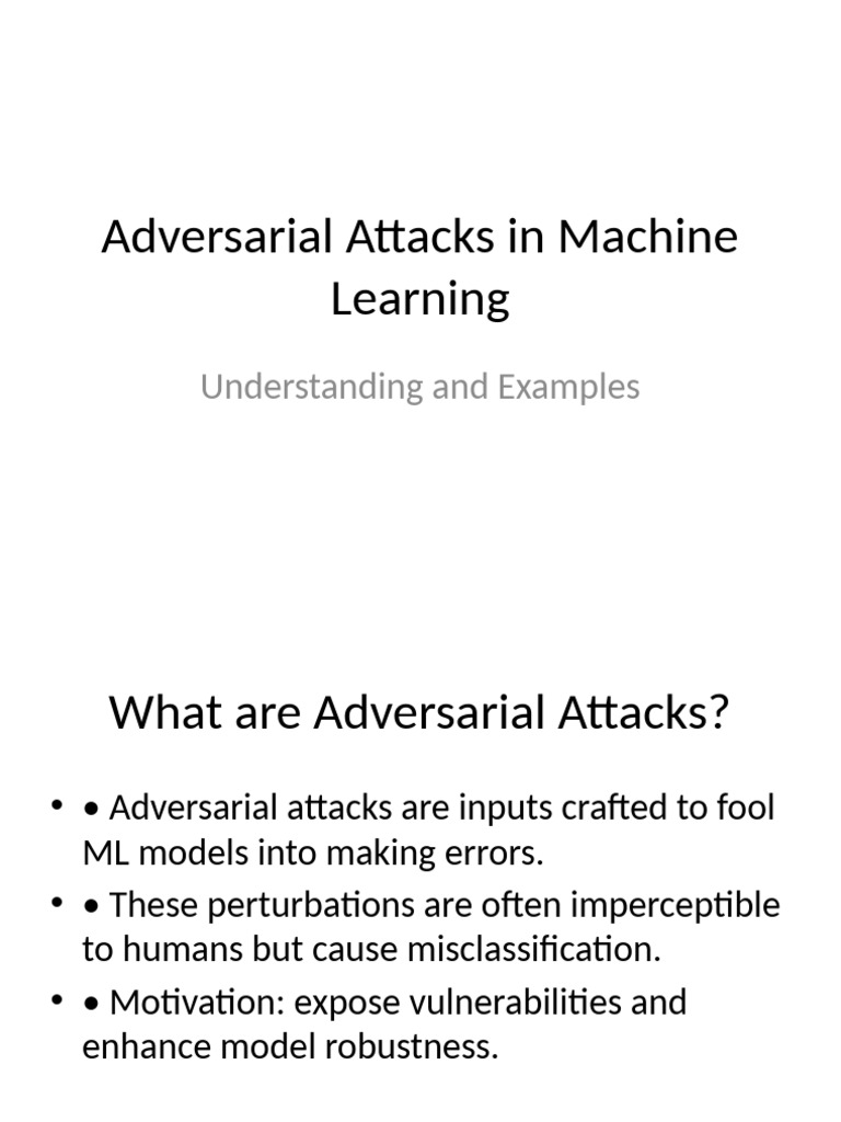 Adversarial Attacks Examples | PDF