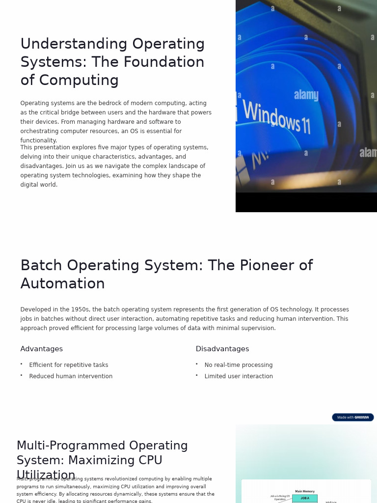 Understanding Operating Systems The Foundation of Computing | PDF ...