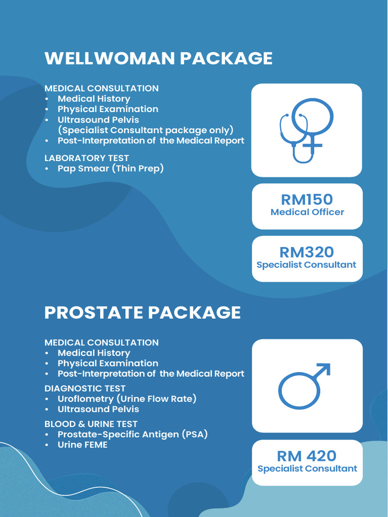 Women's and Prostate Health Packages | PDF