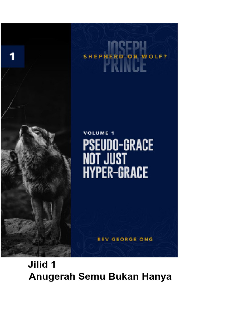 Volume 1 Pseudo Grace Bukan Sekadar Hyper Grace Translated Indonesian | PDF