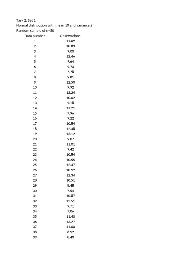 17.Task 2(d) (a)- Set 1 (n=50) | PDF