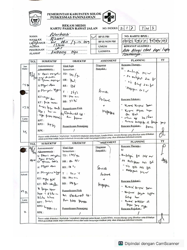 RM Rawat Jalan Poli Umum | PDF
