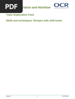 Essential Food Preparation Skills Guide | PDF | Breads | Cooking
