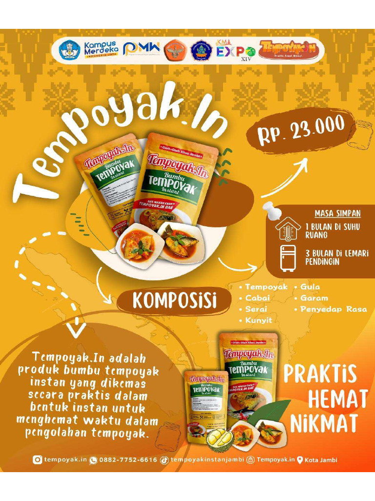 Poster Katalog Tim P2MW Tempoyak - in | PDF