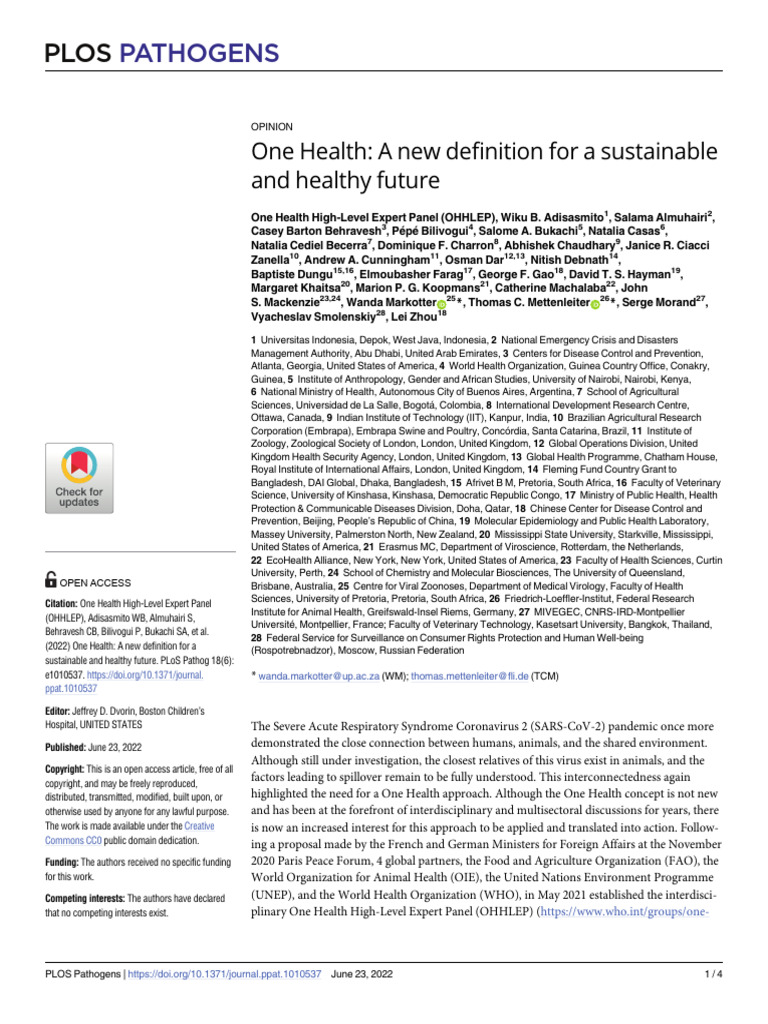 Journal Ppat 1010537 | PDF | Natural Environment
