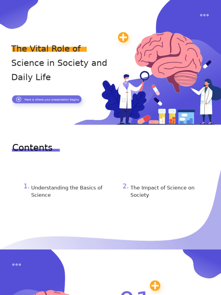 The Vital Role of Science in Society and Daily Life | PDF | Science ...