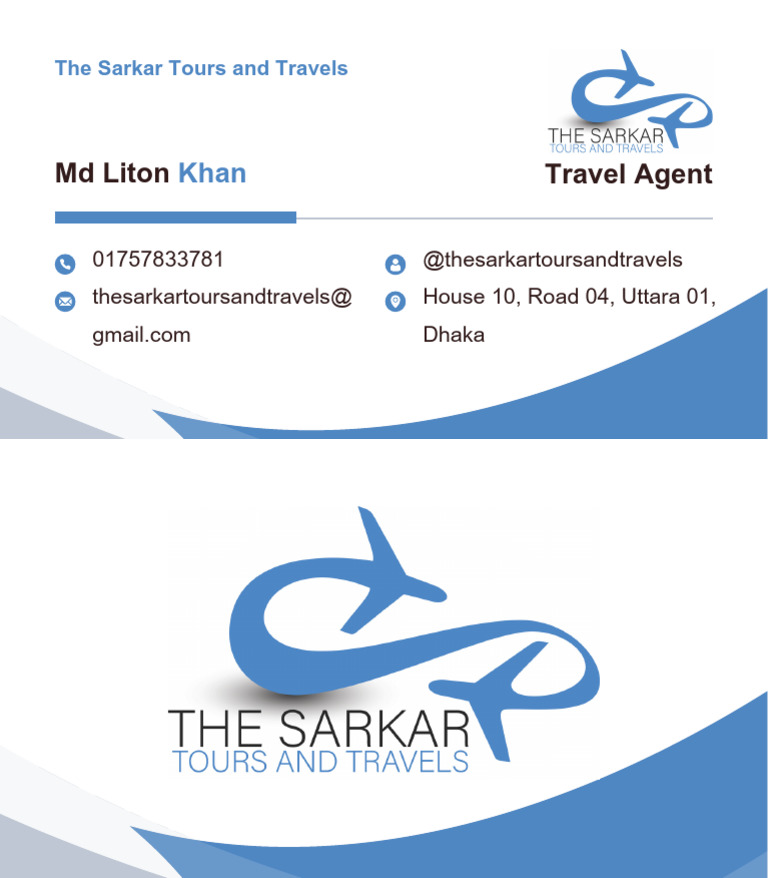 MD Liton Khan Business Card | PDF