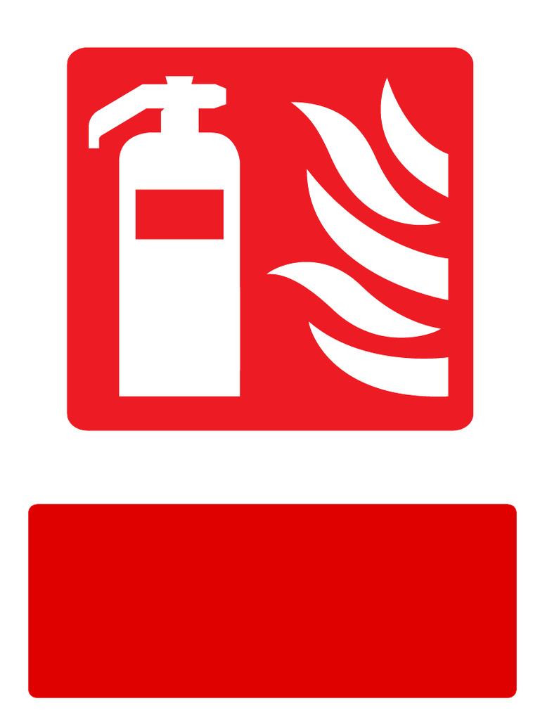 Fire Extinguisher Fire Equipment Sign 10 | PDF
