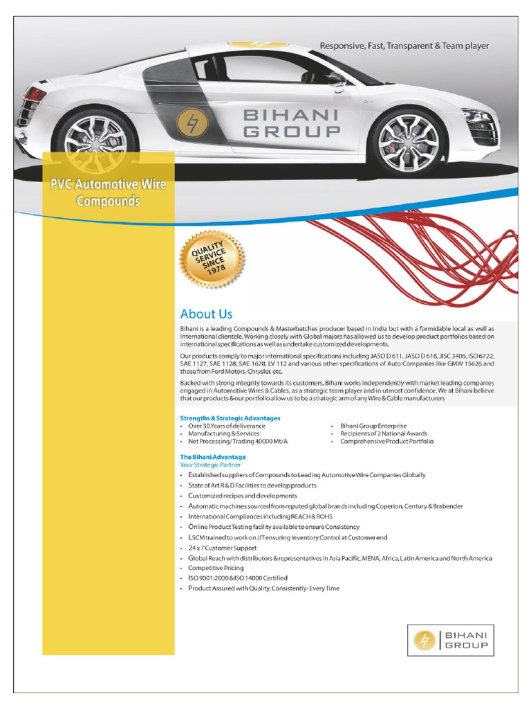 Automotive Wire Flyer | PDF