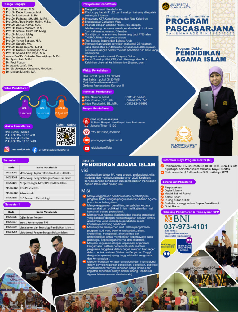 Brosur S3 Tahun Akademik 2025-2026 | PDF