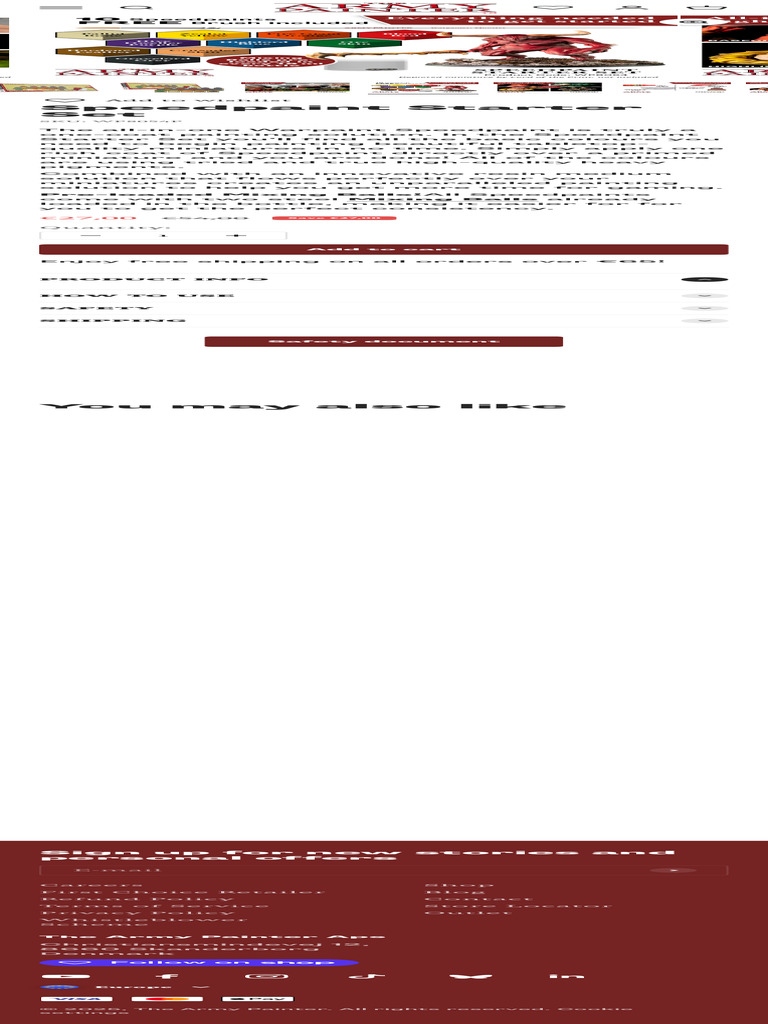 Speedpaint Starter Set | PDF