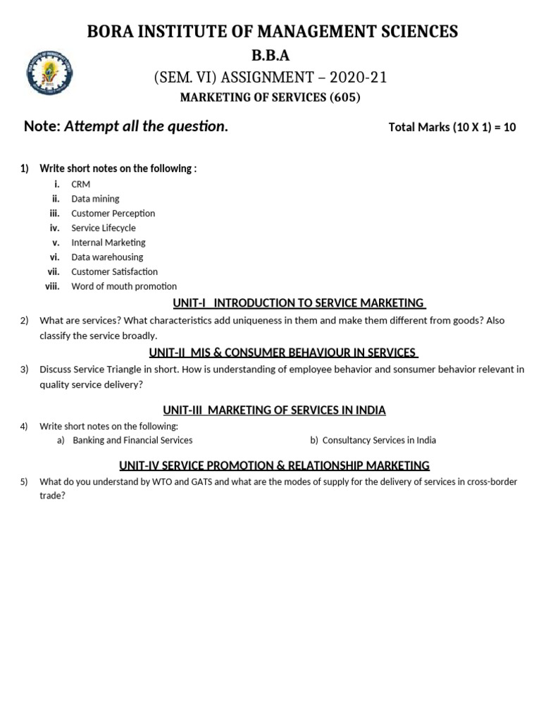 Mos Assignment | PDF