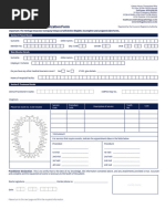 Cic Claim Form | PDF | Medical Diagnosis | Diseases And Disorders