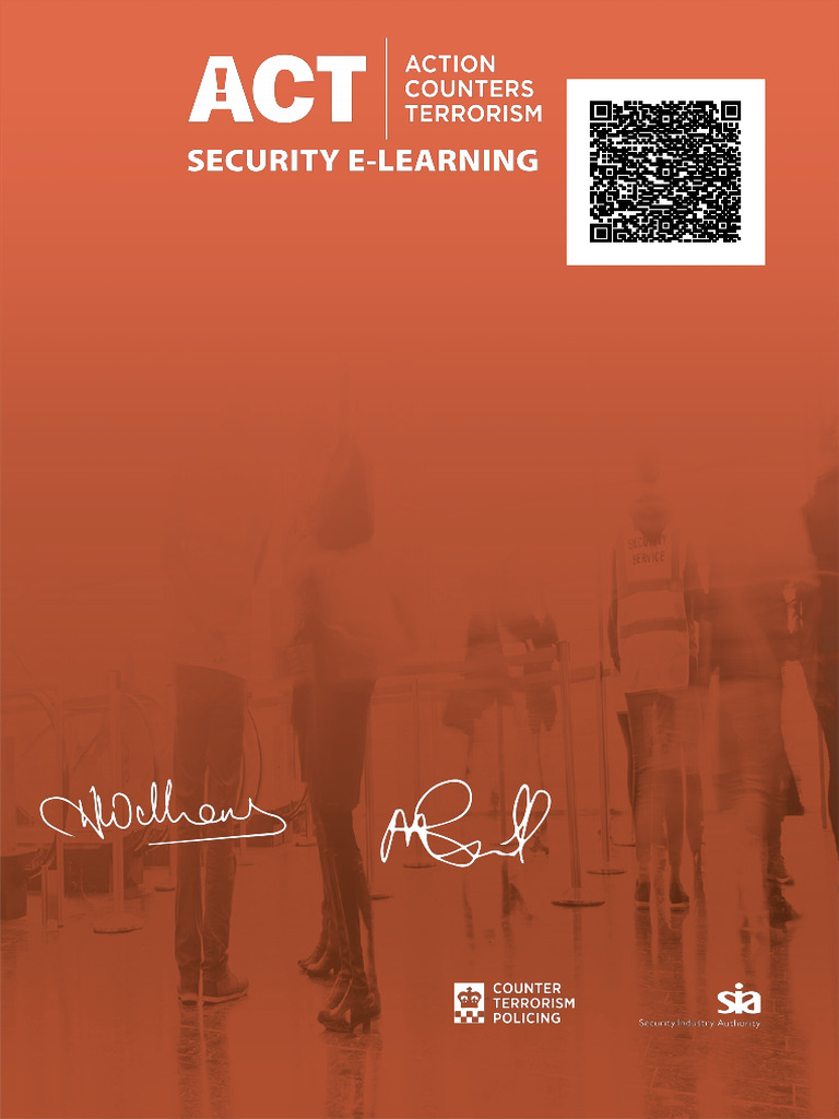 Act Security ELearning Certificate | PDF