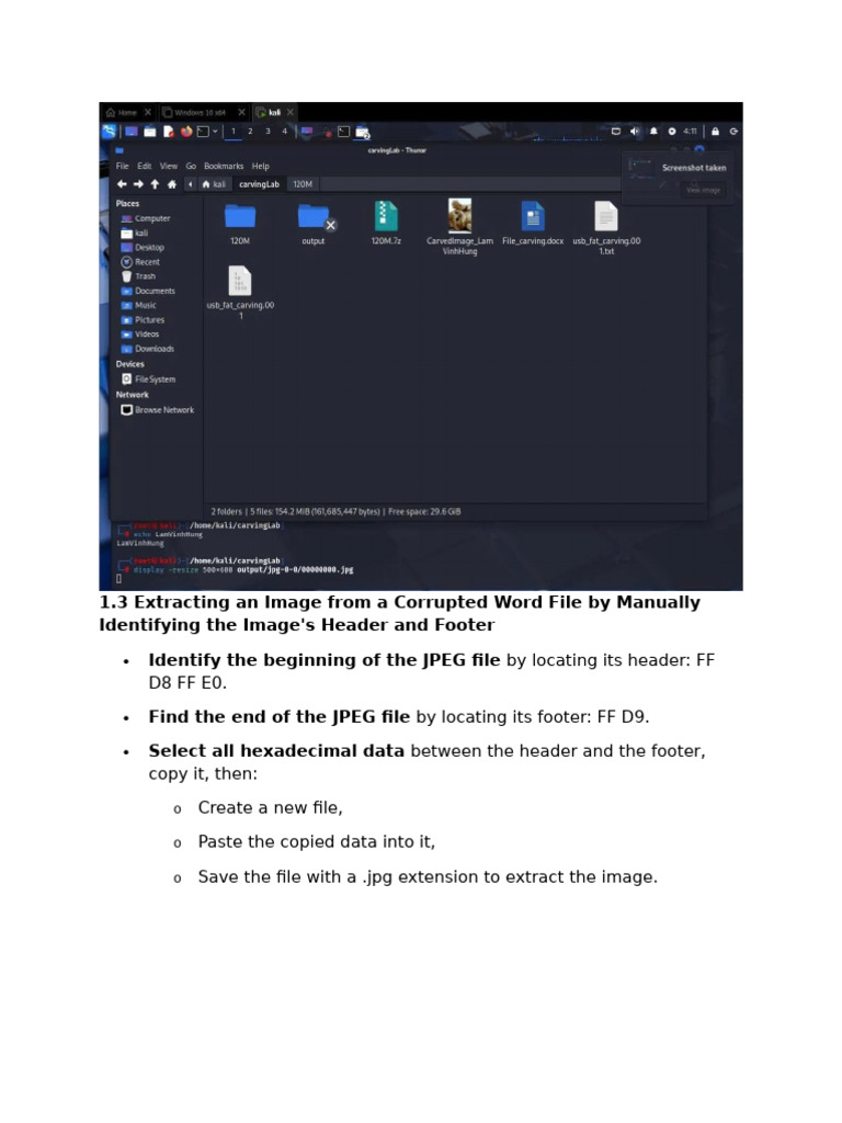 Lab2 LamVinhHung Ce181667 | PDF | File Format | Computer File