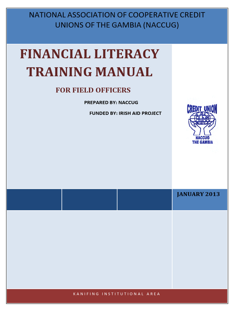 NACCUG Financial Literacy Training Guide | PDF | Interest | Loans