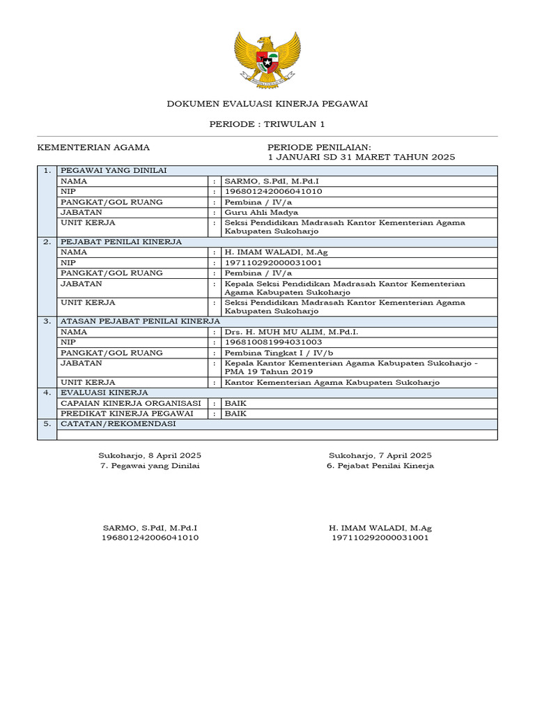 EKP TW1 2025 SARMO | PDF