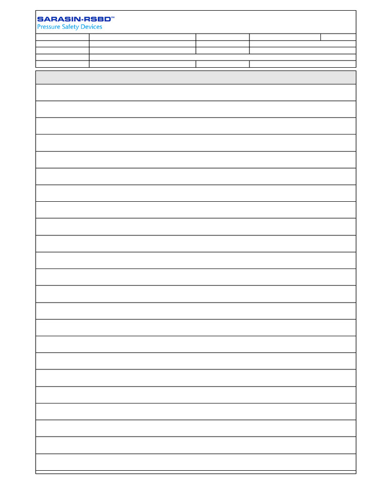 SPECIFICATION & SIZING SHEET - 14oct | PDF | Valve | Viscosity