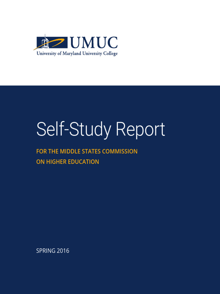 Document Umuc Middle States Self Study 2016 | PDF | Strategic Planning ...