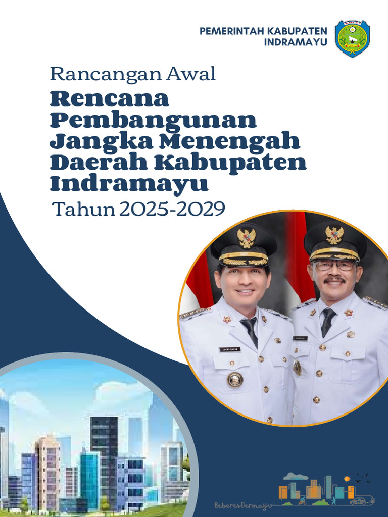 Rancangan Awal RPJMD Kabupaten Indramayu 2025-2029 | PDF