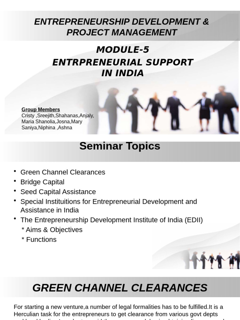 Entrepreneurship Development | PDF | Entrepreneurship | Capital (Economics)