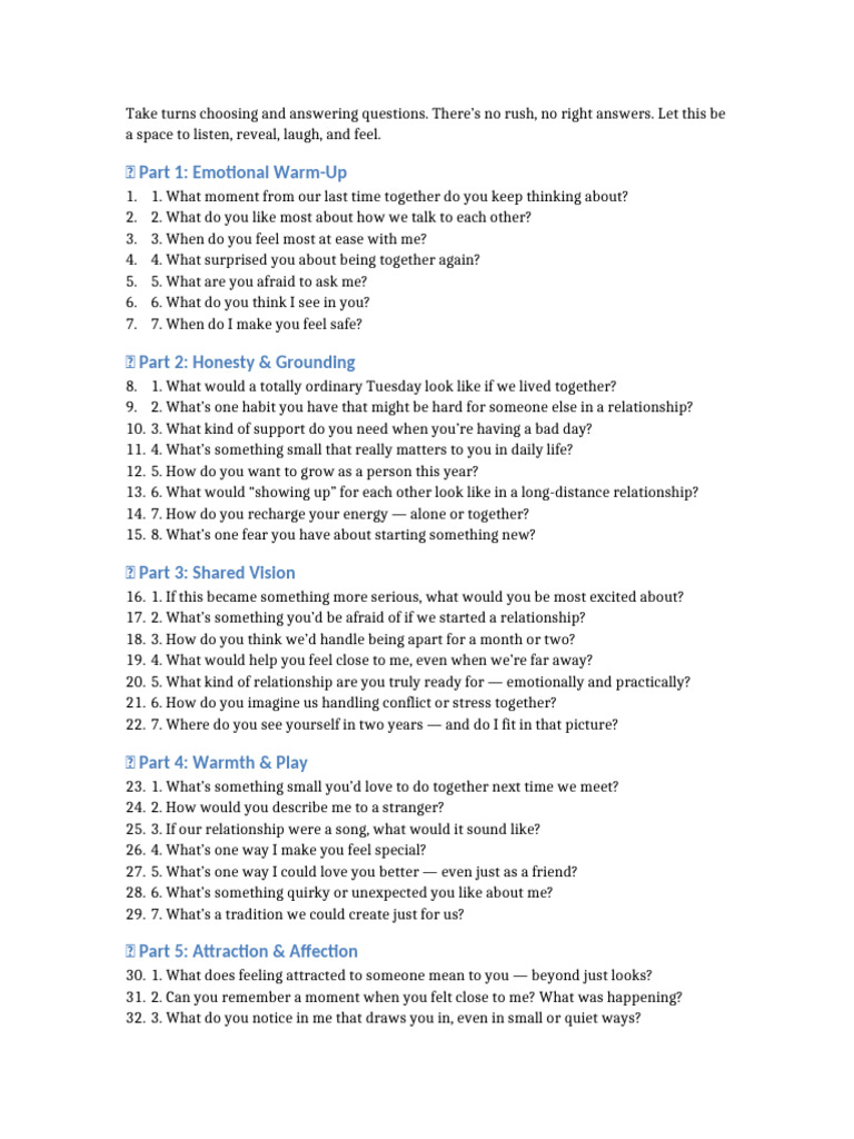 Could We Question Game With Compatibility | PDF | Psychology