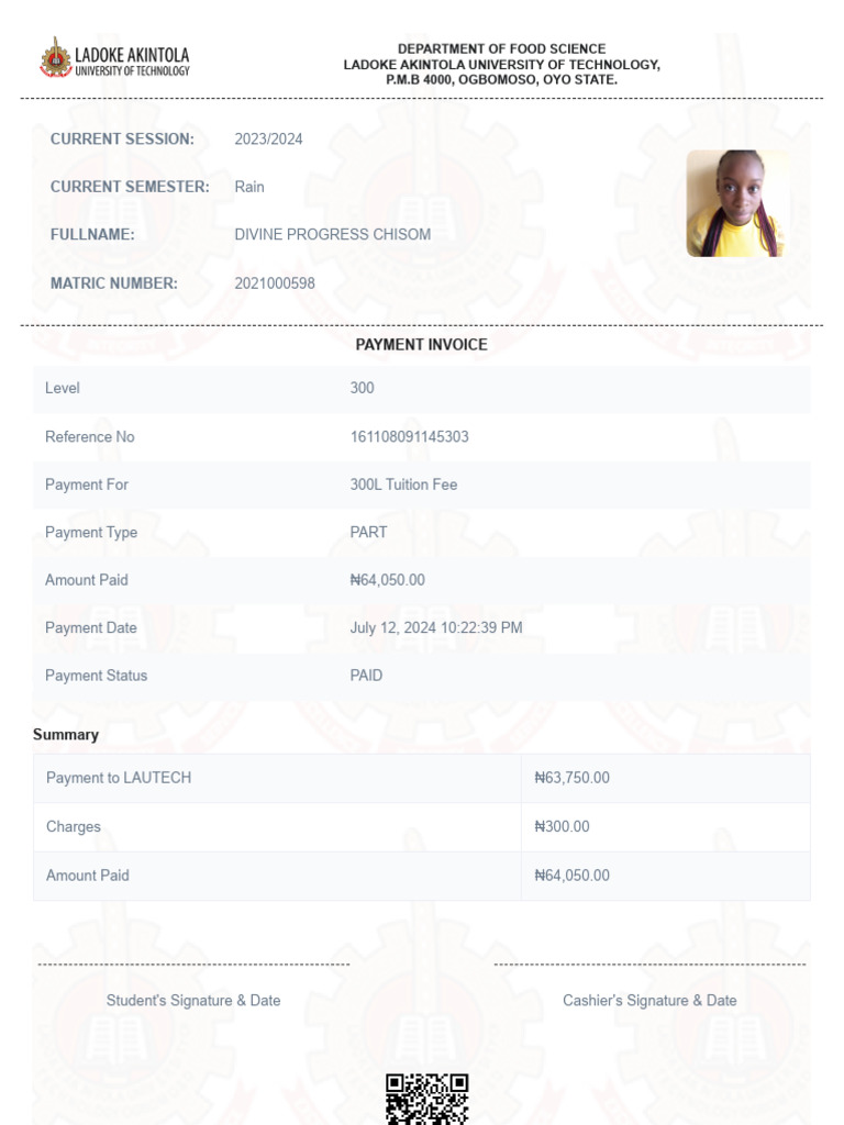 Payment Invoice | PDF