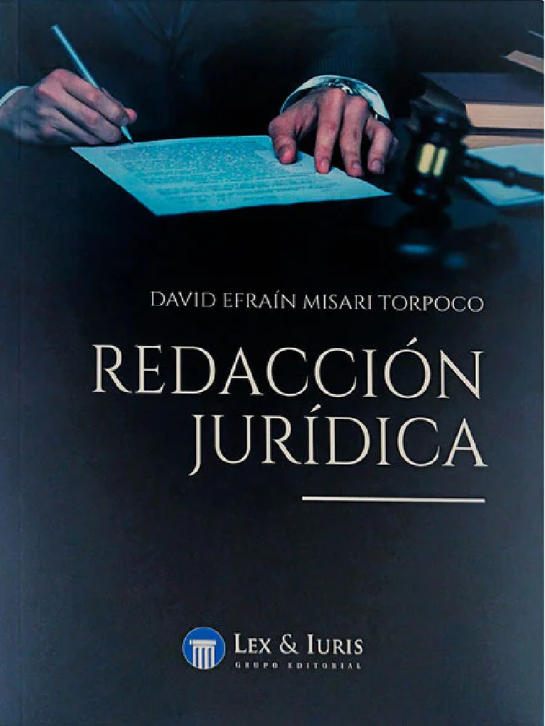 Redacción Jurídica (David Efraín Misari Torpoco) | PDF