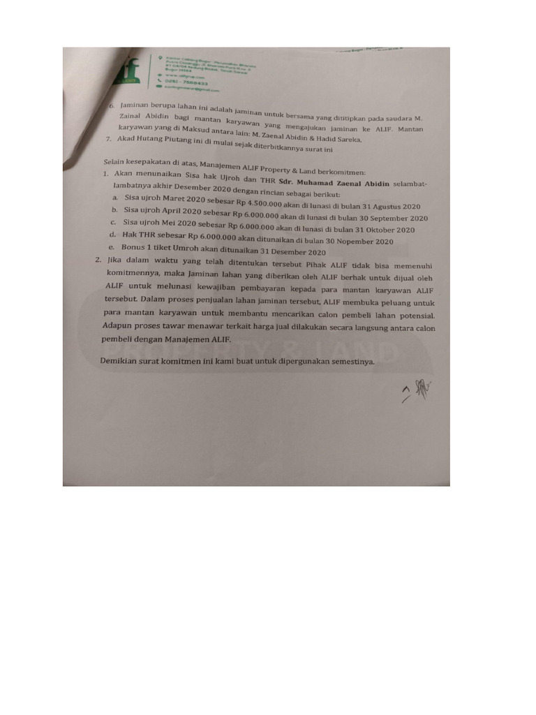 Angsuran Pak Lutvi | PDF