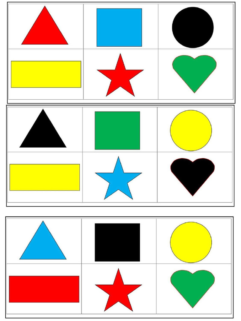 Bingo Das Formas | PDF