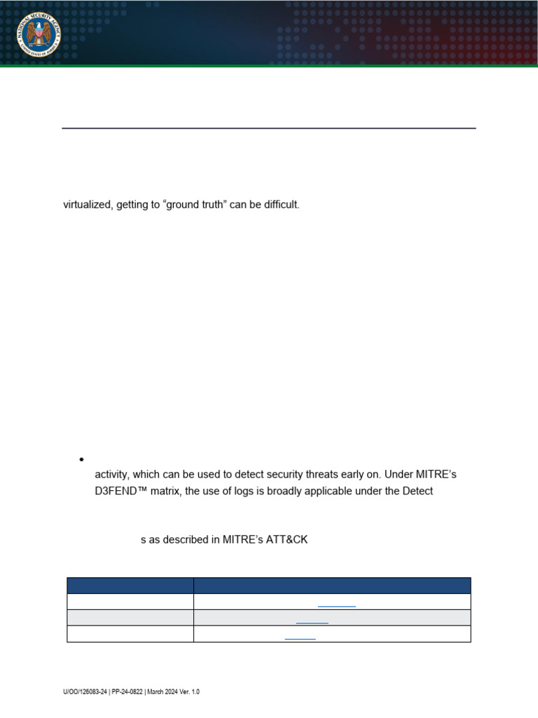 CSI CloudTop10 Logs For Effective Threat Hunting | PDF | Security ...