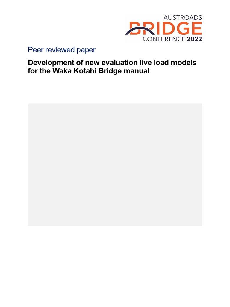 New Zealand Truck Weight Class Update | PDF | Semi Trailer Truck | Bridge