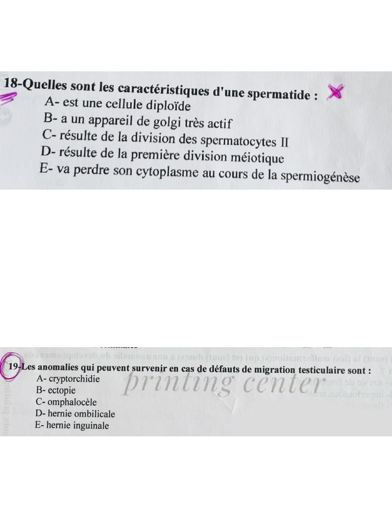 Non Qe (Uro-Genital) | PDF