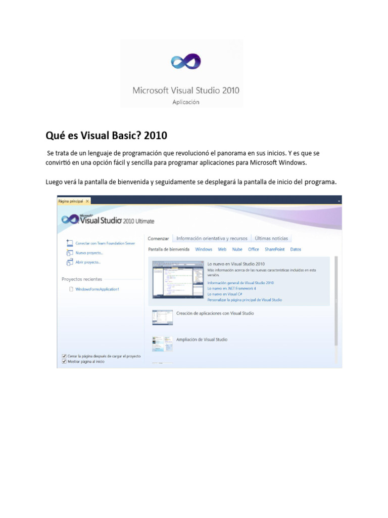 Qué Es Visual Basic | PDF