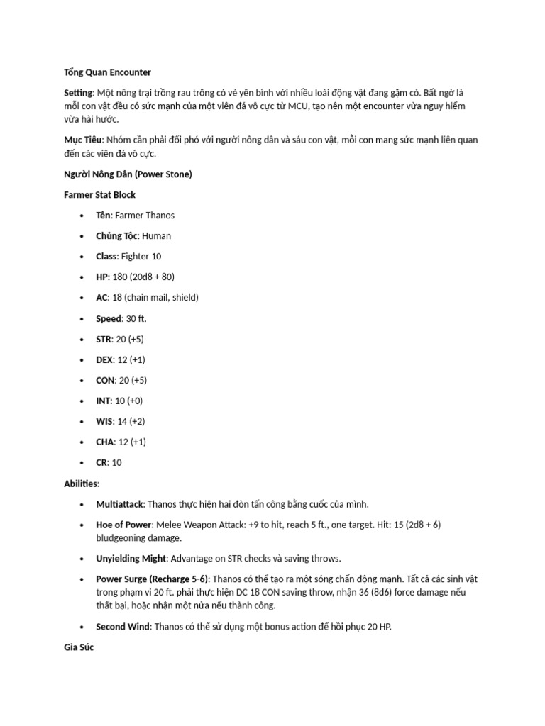 Encounter Thanos | PDF