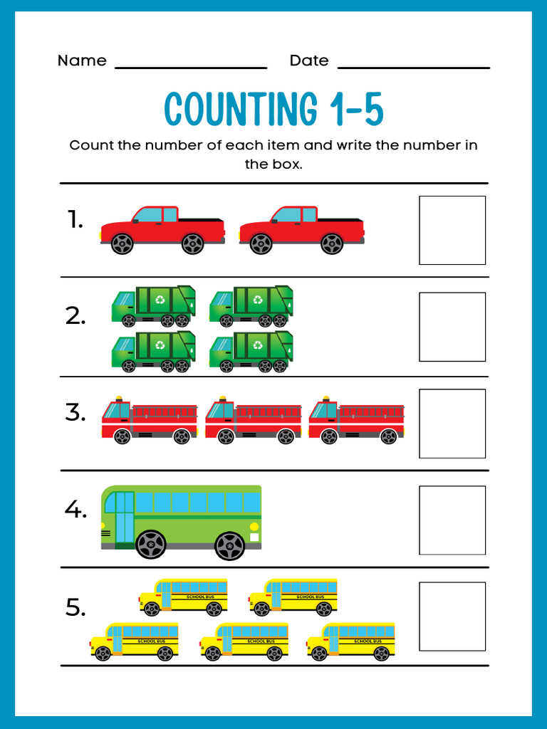 Fun Kindergarten Counting 1-5 Math Worksheet - 20240911 - 115349 - 0000 ...