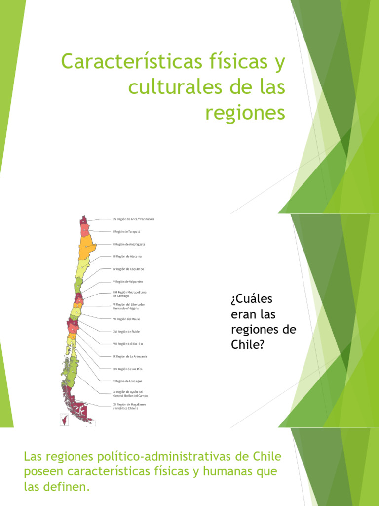 Características Físicas y Culturales de Las Regiones | PDF ...
