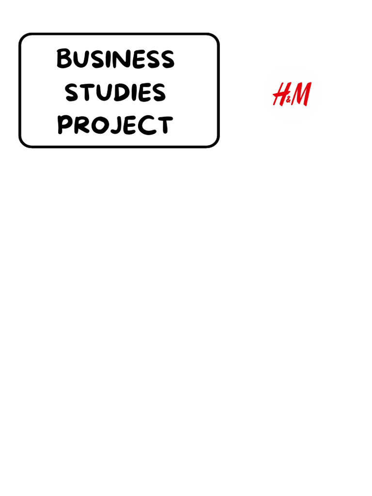 Business Studies Project | PDF