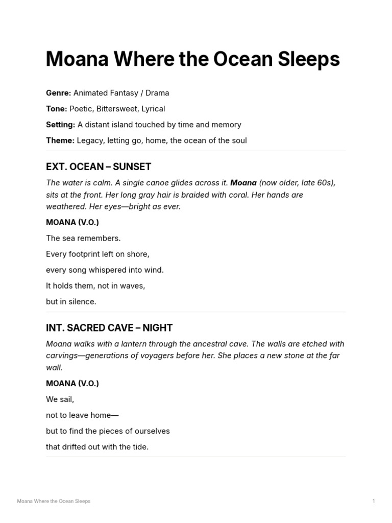 Moana: Legacy of the Ocean | PDF