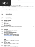 Error Messages in E3d Isodraft | PDF | Parameter (Computer Programming) | Computer File