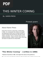 Timothy Winters - Questions | PDF | Poetry | Poems